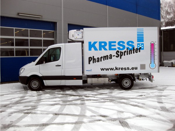 Pharmatransport - KRESS Kühlfahrzeuge, Kühlanhänger und Kühlkoffer